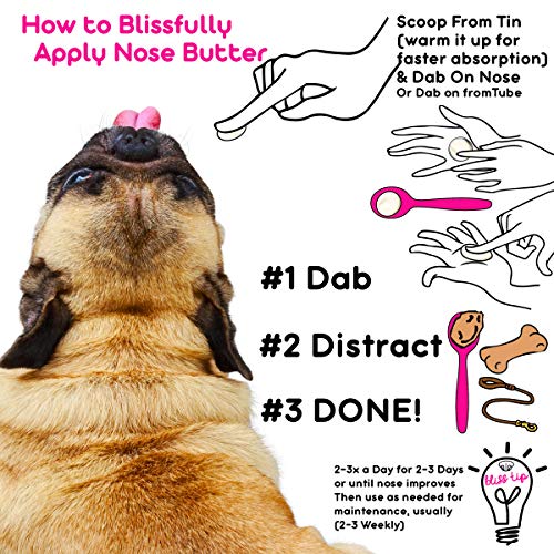The Blissful Dog Fawn Pug Nose Butter β Dog Nose Butter, 4 Ounce