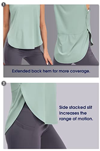 Workout Sleeveless Shirts Athletic Yoga Tank Top for Women