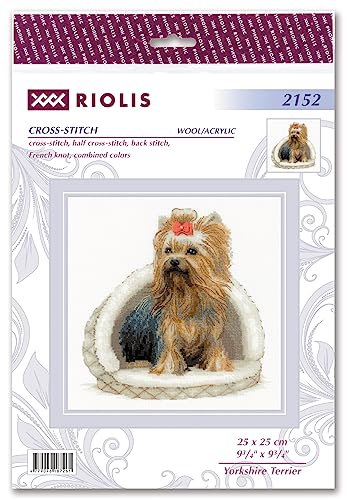 RIOLIS Counted Cross Stitch kit 2152 Yorkshire Terrier