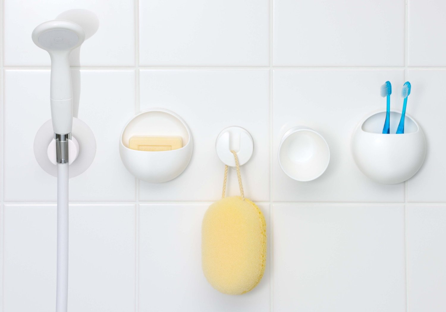 sanei Faucet Bath po soap soap White