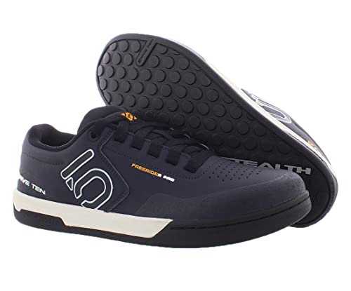 Five Ten Men's Freerider Pro Mountain Bike Shoe, Night Navy/Cloud White/Col Gold - 12