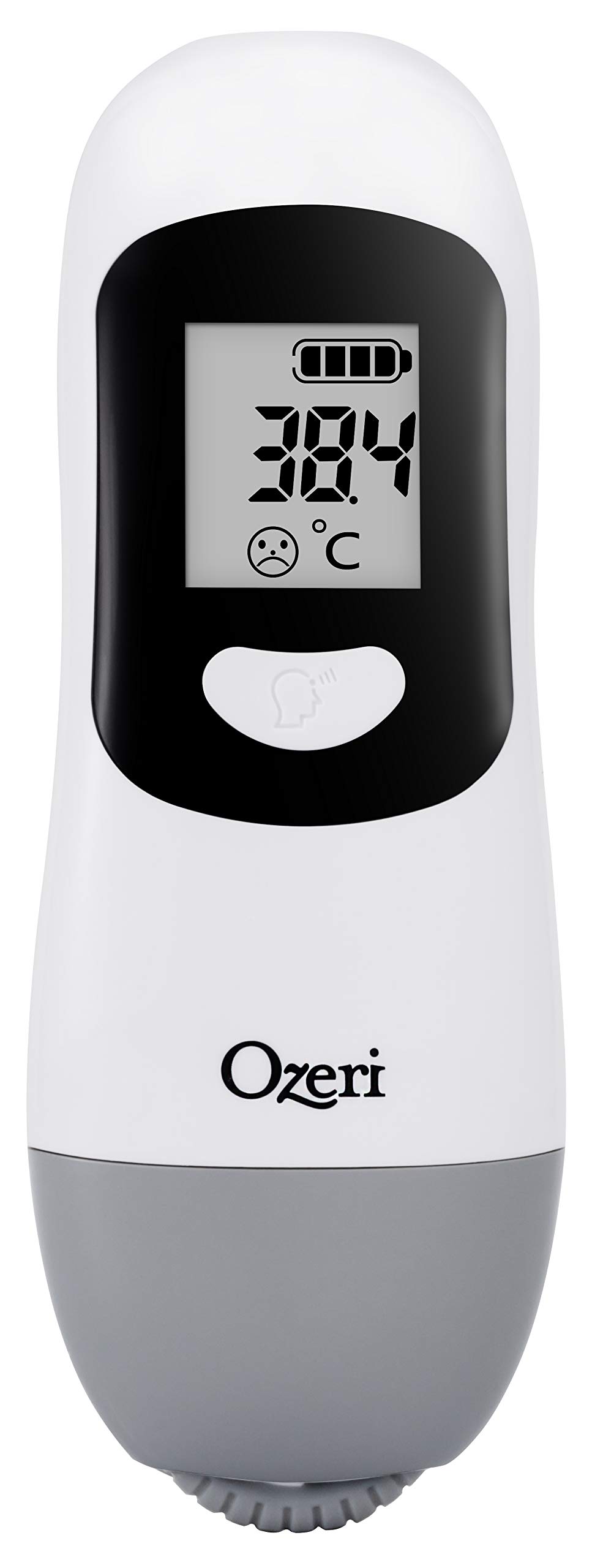 Ozeri Kinetic Non-Contact Forehead Thermometer with Battery-Free Infrared Technology (Pack of 2)
