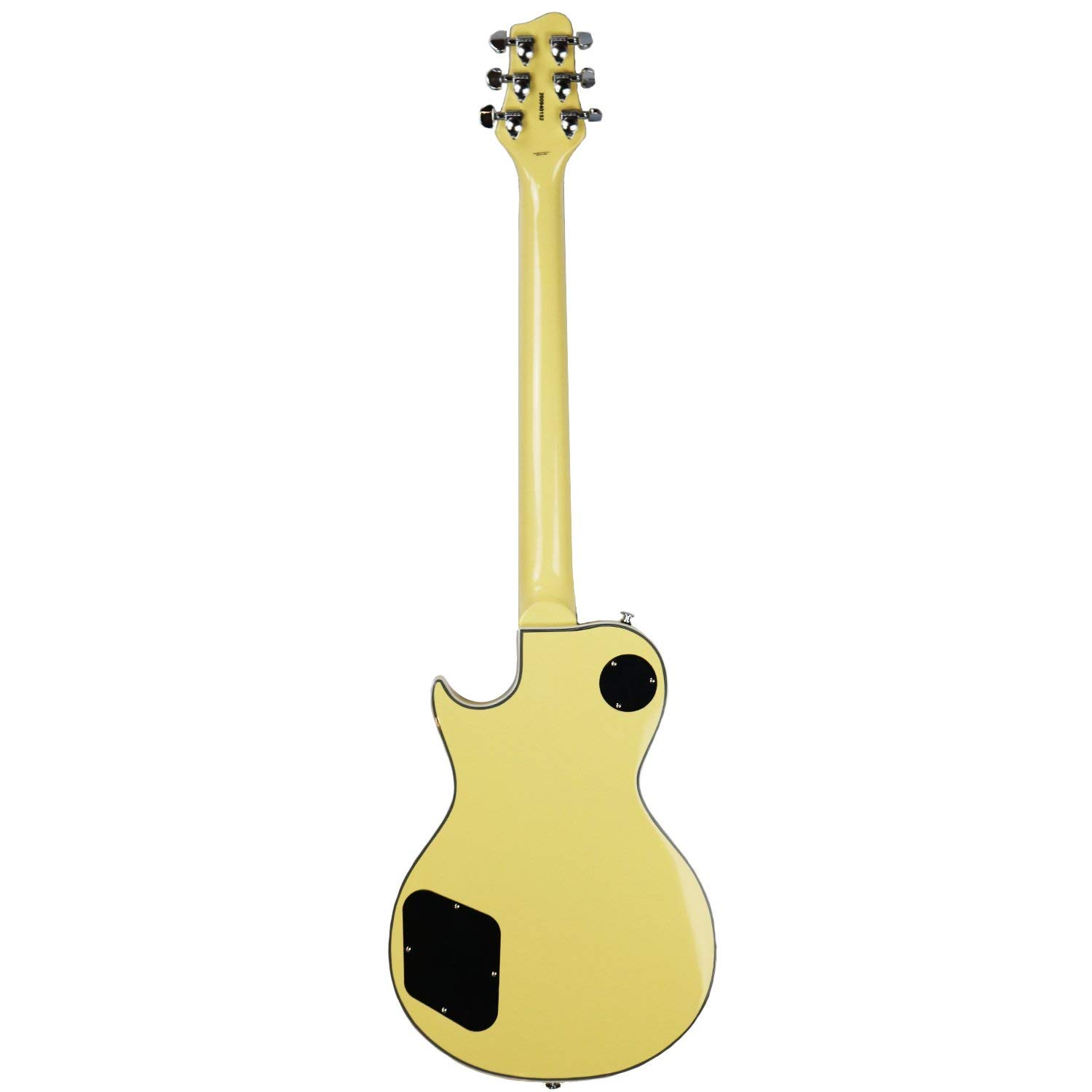 GoDpsMusic 6 String Sawtooth Heritage 24 Fret Guitar with Floyd Rose FRX System, Gig Bag, Right, Antique White with Accessories (ST-H70-FRX24-ATQWH-KIT)