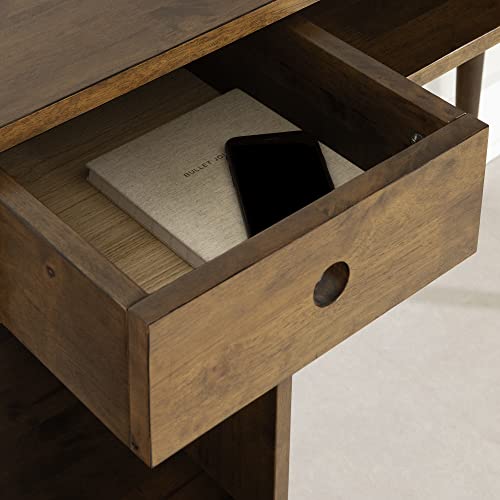 South Shore Kodali Computer Desk, Natural Walnut