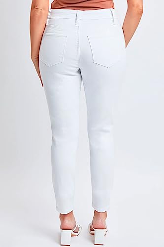 Women's Vintage Dream High Rise Skinny Jeans, White, 08