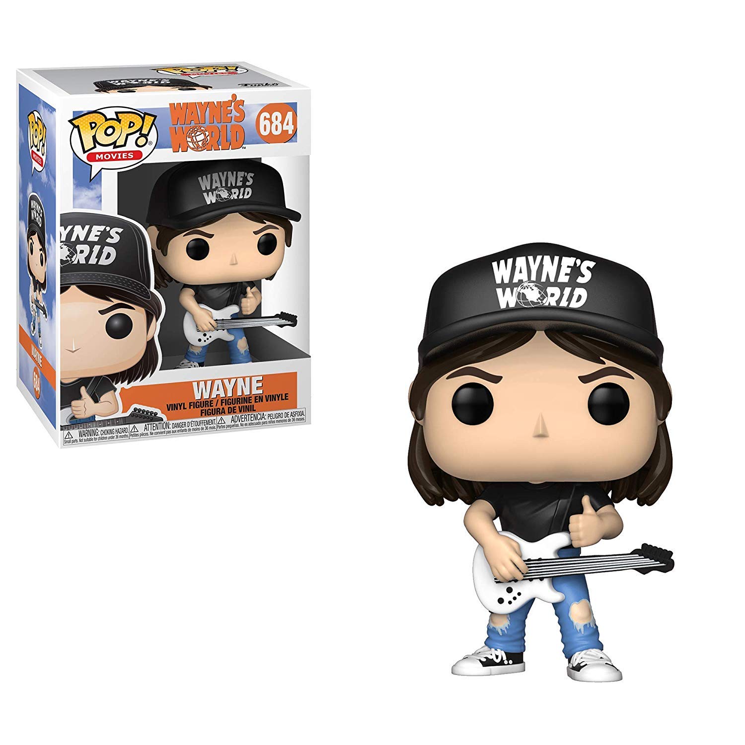 FunKo Pop! Movies: Wayne's World Collectible Vinyl Figures, 3.75" (Set of 2)