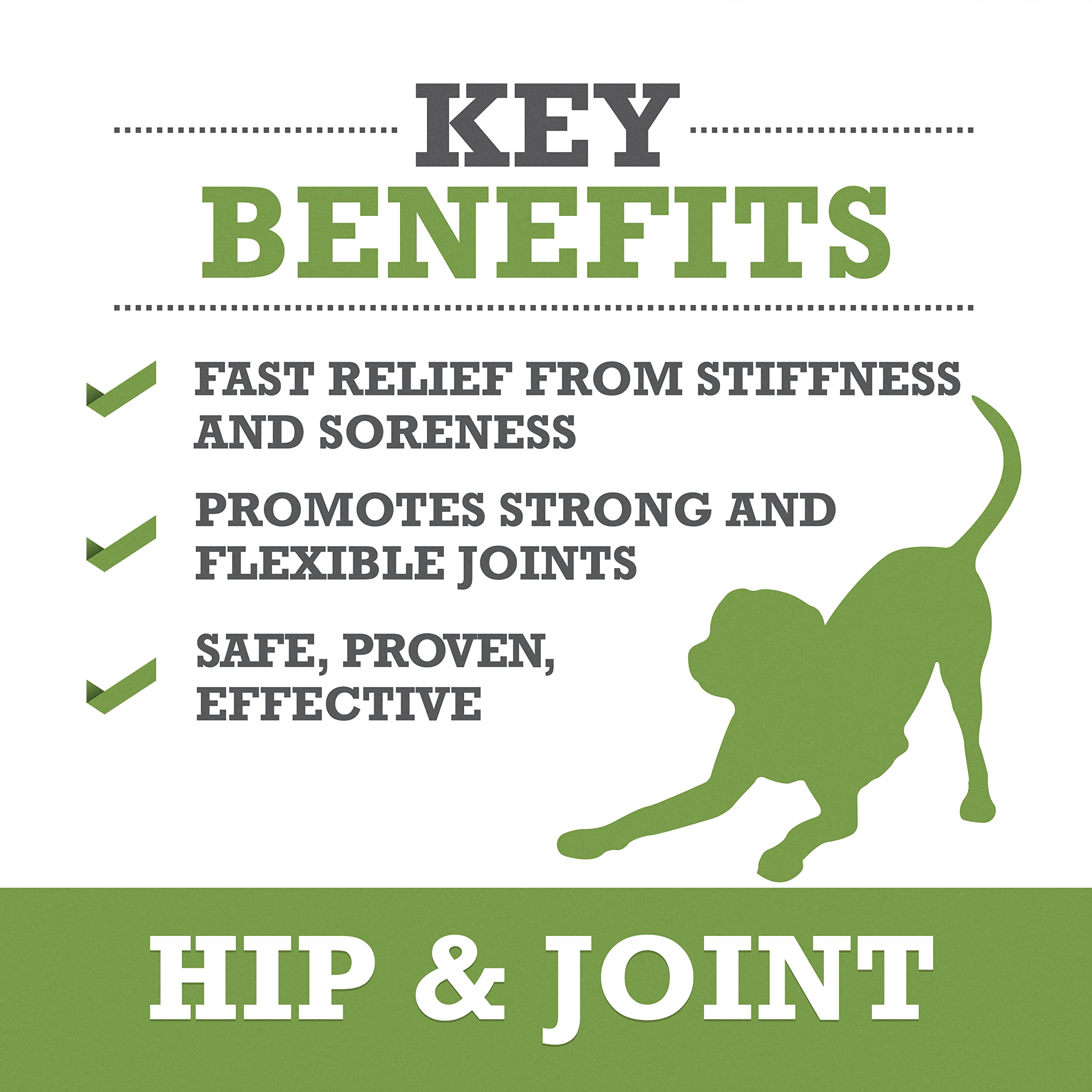 WINPRO | Dog Hip and Joint Supplement, Plasma-Powered Chews for Joint Support in Dogs of All Breeds and Sizes, Fast Acting with Collagen, 60 Count, Made in USA