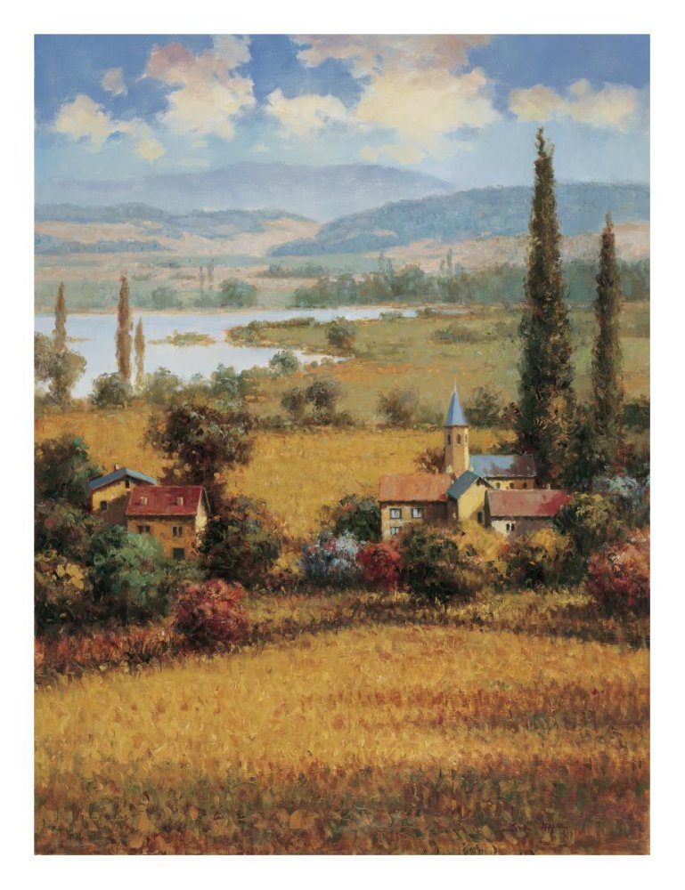 Global Gallery Seung Koo AHN Afternoon Repose I-Giclee on Paper Print-Unframed-24 x 18 in Image Size, 24" x 18"