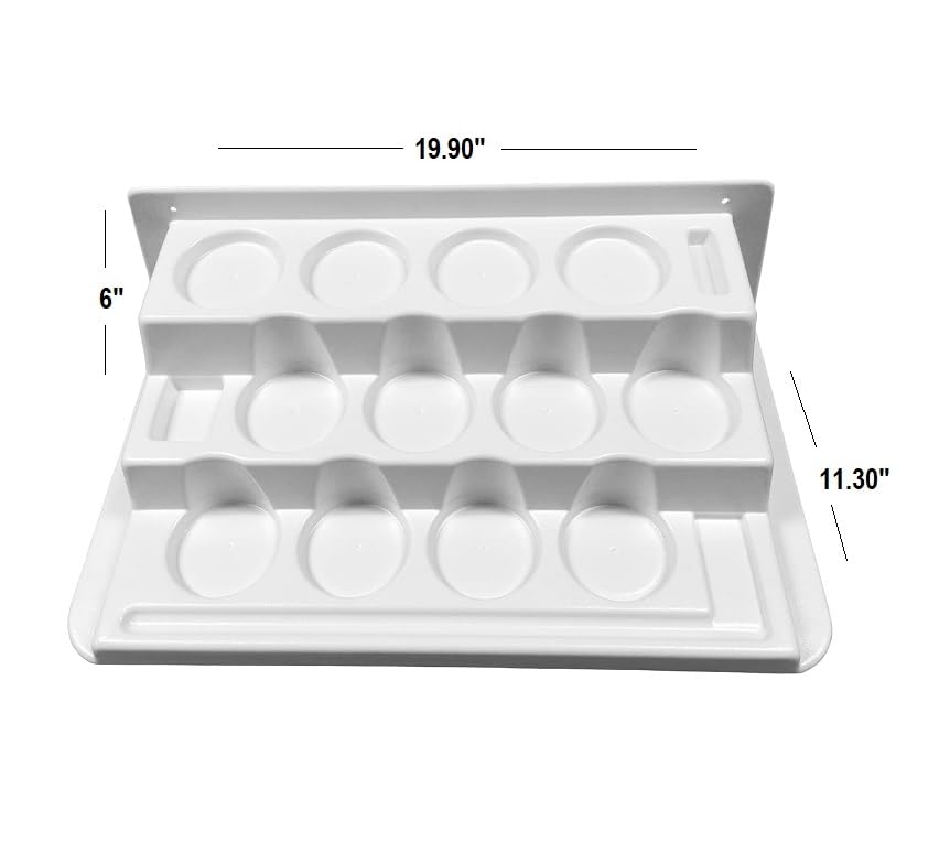 USAMADE Spray Can Organizer (White)