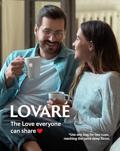 Lovare Black and Green Tea Bags Variety Pack - Made in Ukraine Tea Sampler - Individually Wrapped 90 Assorted Tea Bags - Gift Box For Tea Lovers (FEST TEA SET)