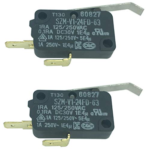 LONYE 3405-001117 Refrigerator Dispenser Switch Replacement for Kenmore Maytag SAMSUNG Refrigerator SZM-V1-24FD-63 DA34-00011A AP5962465 PS11712663(Pack of 2)