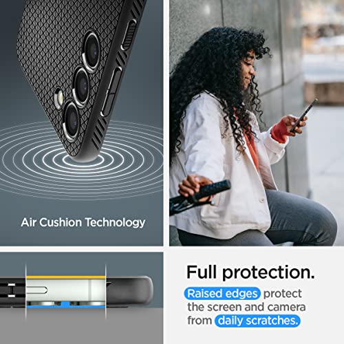 Spigen Liquid Air Designed for Galaxy S23 Case (2023) - Matte Black
