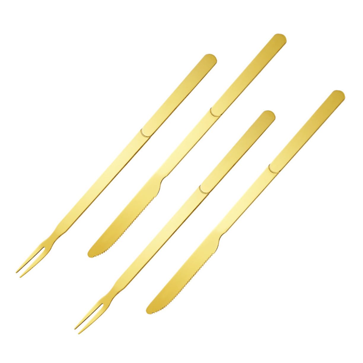 GANAZONO 1 Set Barbecue and Fork Stainless Steel BBQ Tools Knives Carving for Meat Stainless Steel Steak Knives Steak Knives Roast ham Fork Fork Spoon Portable