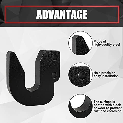 VIAGL Cat 1 Quick Hitch Top Hook Fit for Harbor Freight