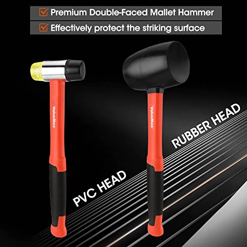 WORKPRO 13" Laminate Floor Cutter With Rubber Mallet Set