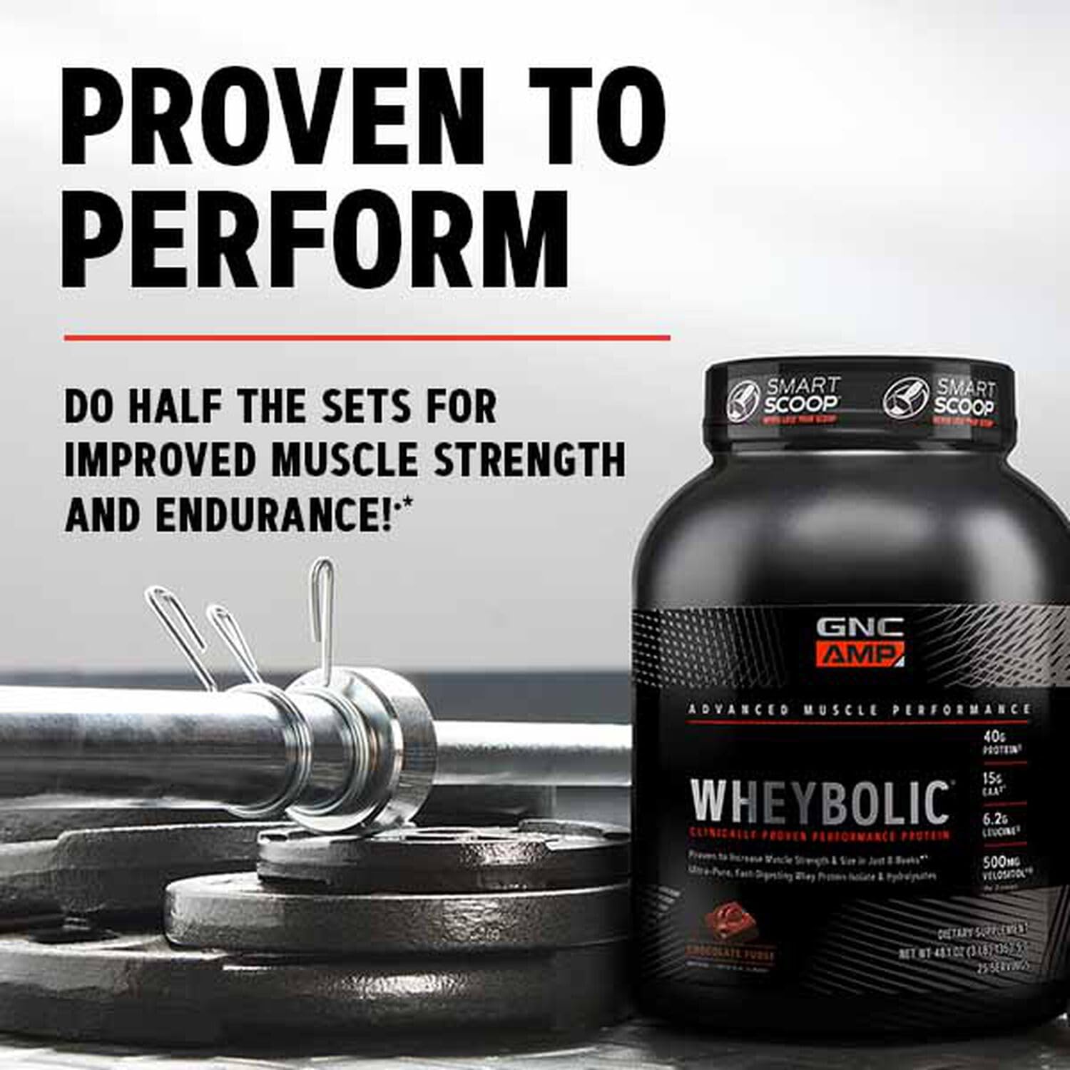GNC AMP Wheybolic Protein Powder | Targeted Muscle Building and Workout Support Formula | Pure Whey Protein Powder Isolate with BCAA | Gluten Free | Girl Scout Thin Mints | 25 Servings