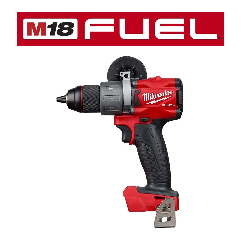 Milwaukee 2804-20 M18 FUEL 1/2 in. Hammer Drill (Tool Only) Tool-Peak Torque = 1,200 (Renewed)