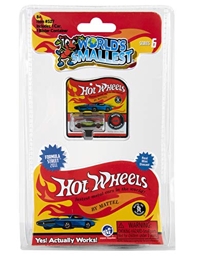 Worlds Smallest Hot Wheels Series 6, Red, 527