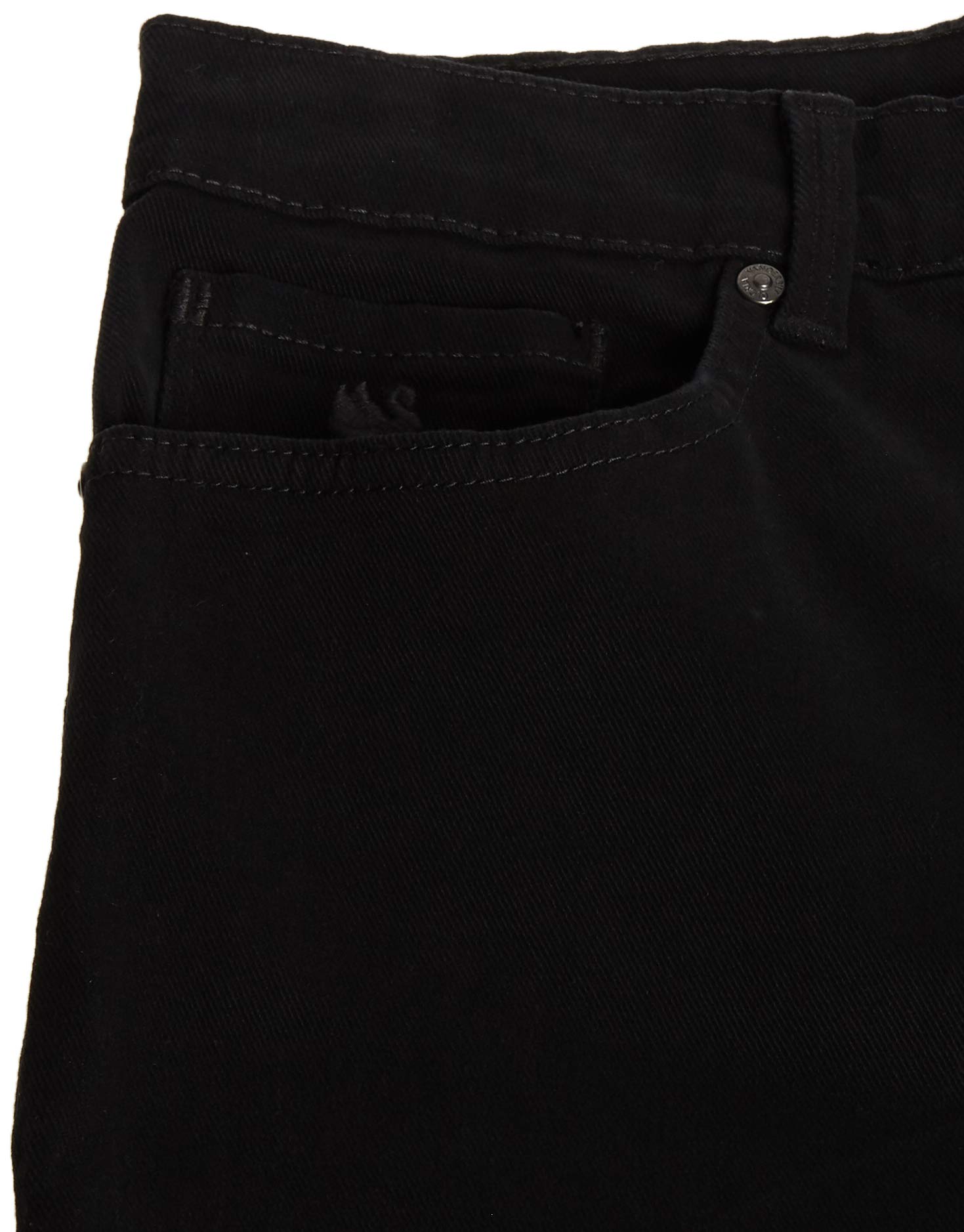 Gloria Vanderbilt Women's Size Classic Amanda High Rise Tapered Jean, Black, 16 Plus