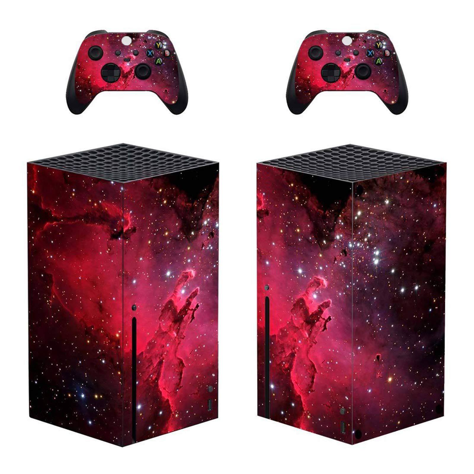 gotor Vinyl Decal Sticker Cover Wraps Skin for Xbox Series X Console and Controller Skins (Xbox Series X, Xbox Series X Type-J)