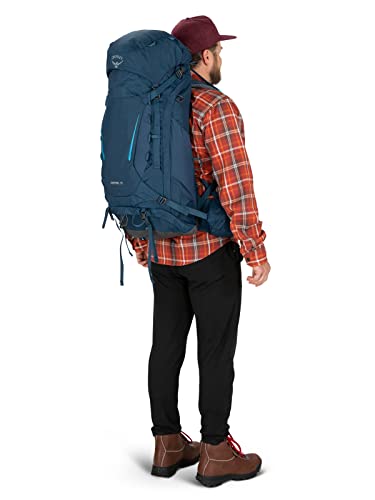 Osprey Kestrel 38L Men's Backpacking Backpack, Bonsai Green, S/M
