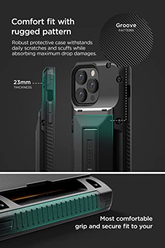 VRS DESIGN Damda Glide Hybrid Phone Case for iPhone 14 Pro Max, Functional Sturdy Case Compatible for iPhone 14 Pro Max Case (2022)