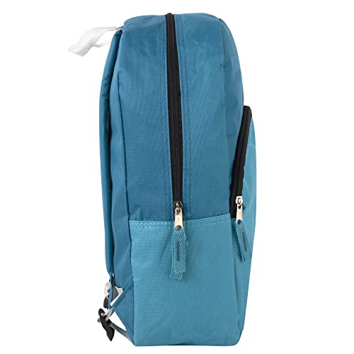 Trail maker 24 Pack Bulk Backpacks with School Supplies for Kids, 15 Inch Bulk Backpacks with 12 Piece Wholesale School Supply Kits (Mixed Set)