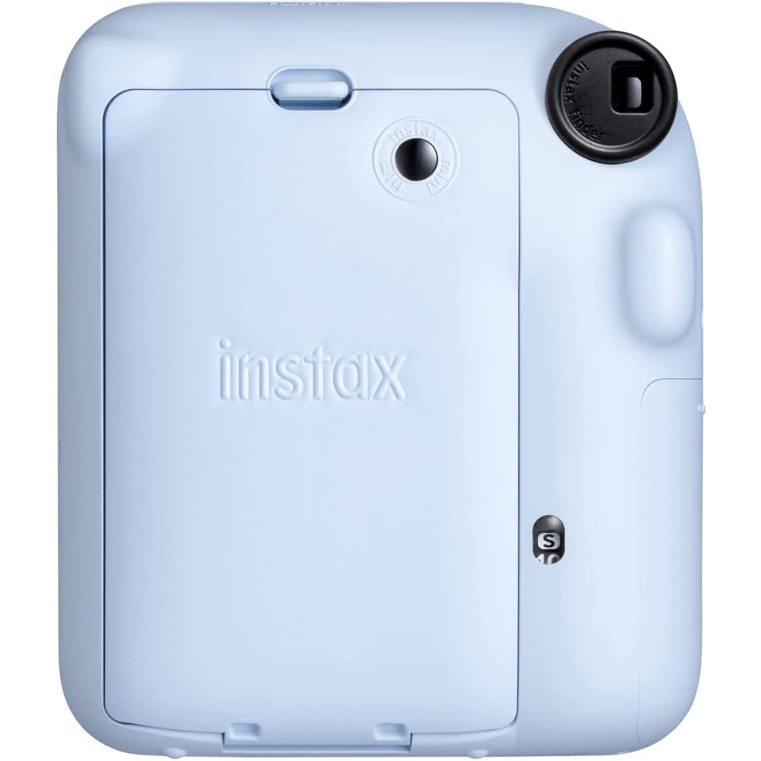 Fujifilm Instax Mini 12 Instant Camera, Pastel Blue Camera with 40 Photo Sheets, Cleaning Cloth, and INSTAX UP App, Portable, Easy to Use, Automatic Settings, Front Mirror for Selfies, 2 AA Batteries