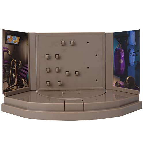 FORTNITE Meowscles Agent’s Room Featured Playset with Two 4-inch Articulated Figures Plus Weapons and Accessories