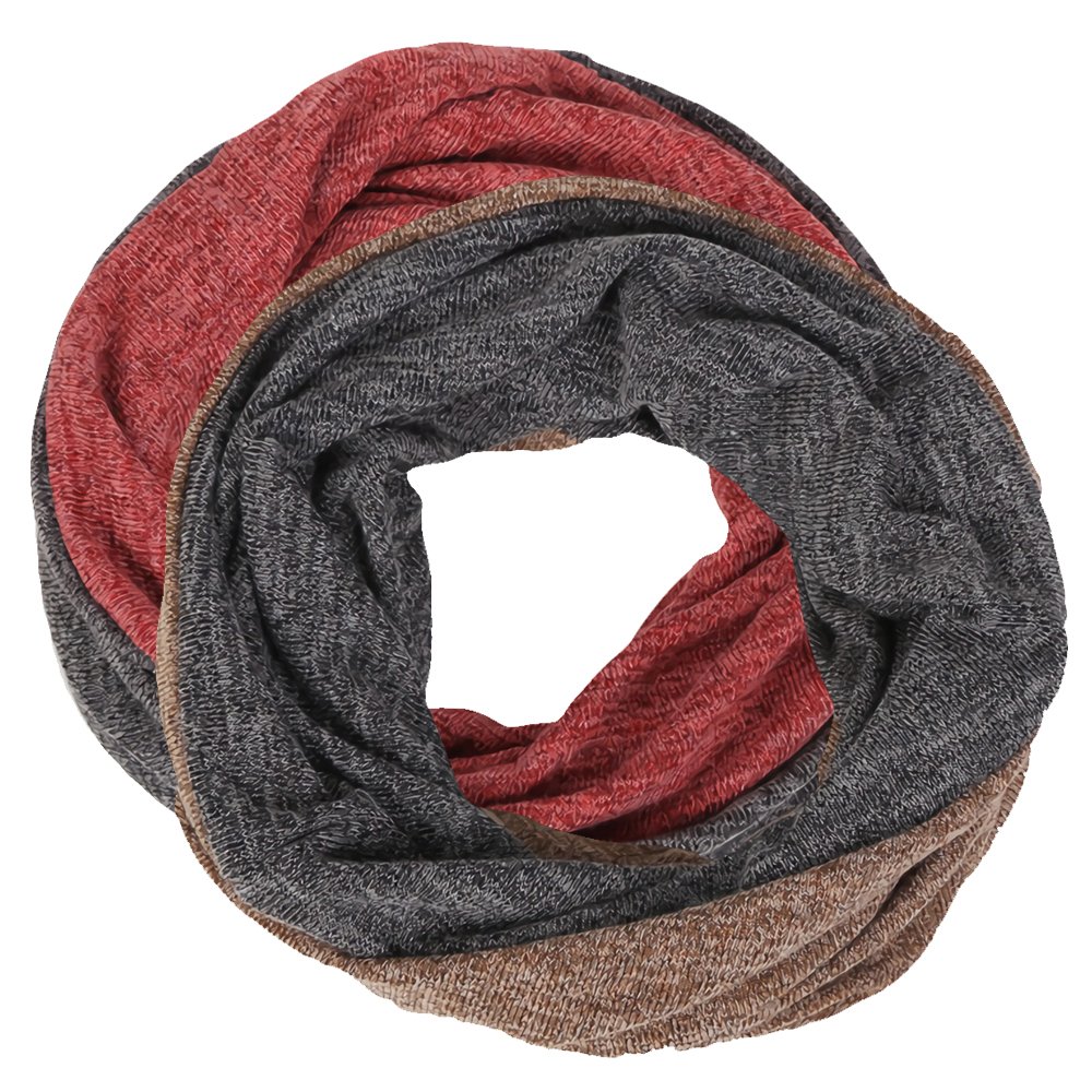 FORTREE 2 Pack Multifunction Slouchy Beanie for Jogging, Cycling (1+4)