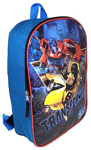 Transformers 15" Backpack Optimus Prime Bumblebee Autobots Boys Kids School Bag