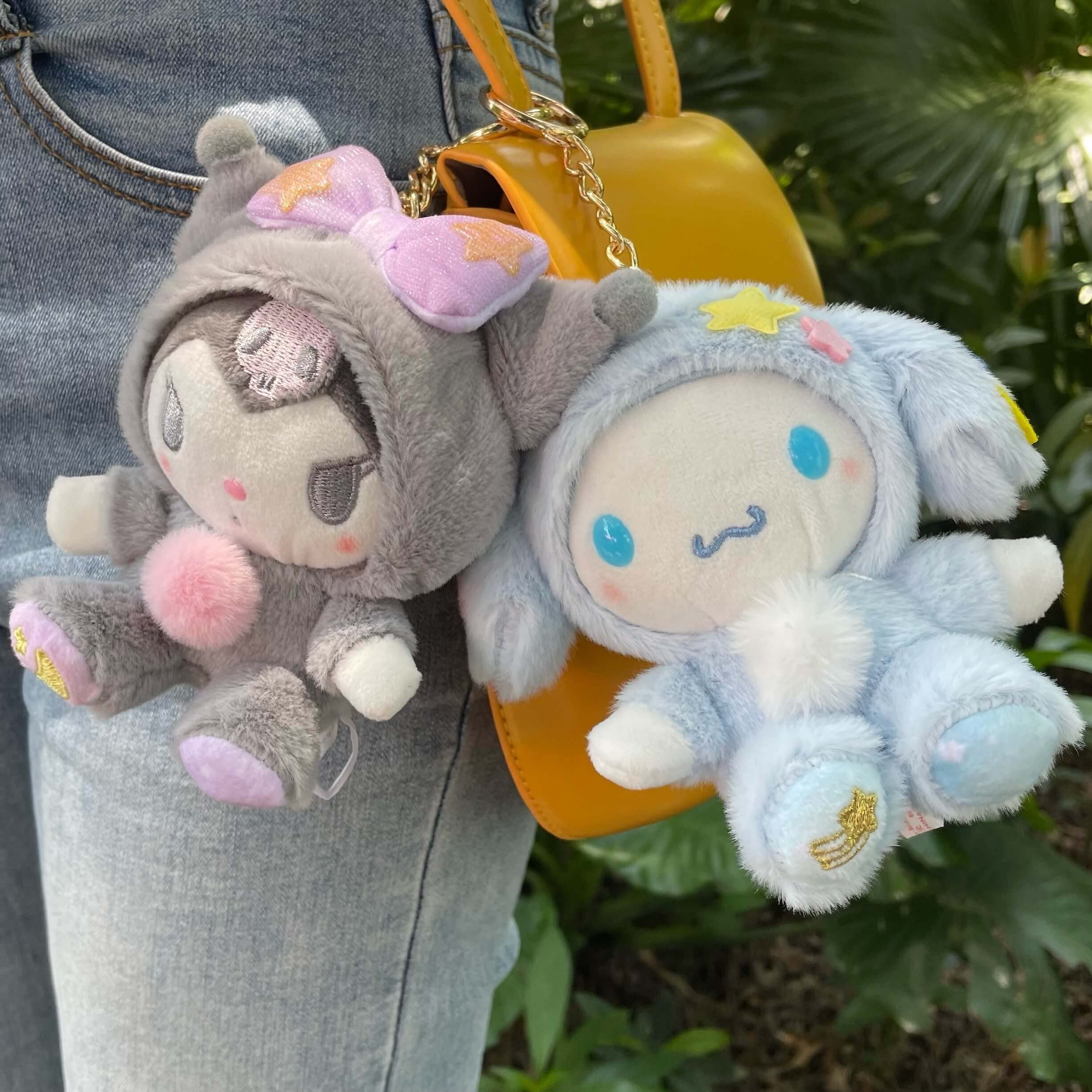 Kabosen 5in Cinnamoroll Plush Keychain, Cute Anime Doll, My Melody Cinnamon Pendant, Ideal Girls Gift