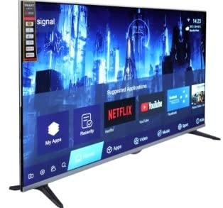 MBC Smart Led TV 40 INCH | 4K LED Smart Android TV | Model No. M4018VS9 (Black)