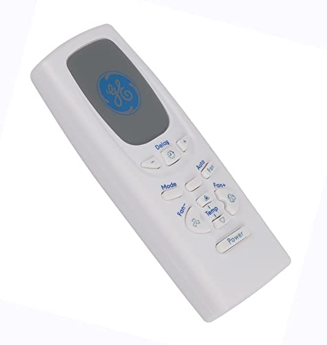 Replace Remote Control Compatible with GE Rome Air Conditioner YK4EA YK4EB YK4EB1 WJ26X10242 WJ01X10348 AEM14ASL1 AEM14 AEM18 AEH18DL AEM14AMM1 AEM18DK AEM18DKG1 AEM18DL AEM18DLG1 AEM18DM AEM18DMG1