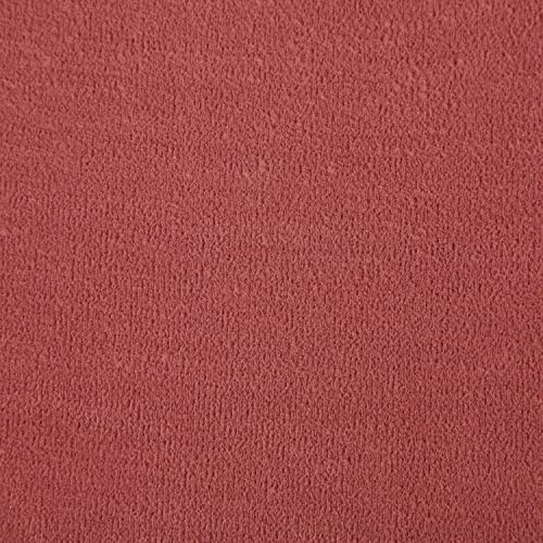 Poundex Velvet Upholstered and Button-Tufted Loveseat Love Seats, Red