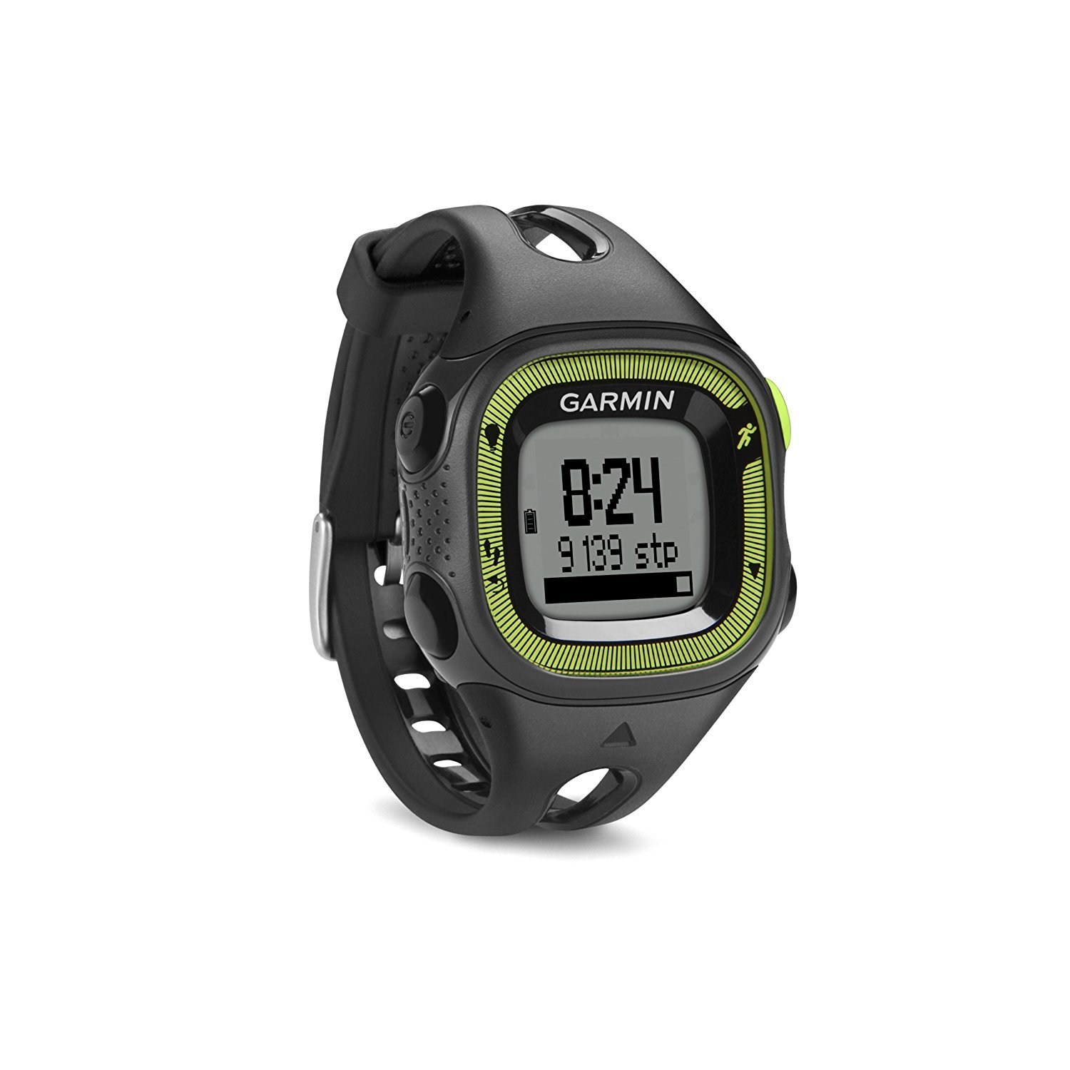 Garmin Forerunner 15 (Certified Refurbished), Black/Green