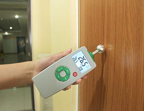 Pinless Wood Moisture Meter, CD-200 Digital Moisture Detector Moisture Tester Water Leak Detector, Backlit LCD Display With Ball Probe Measuring Wood Building Mater Firewood Walls Paper Floor
