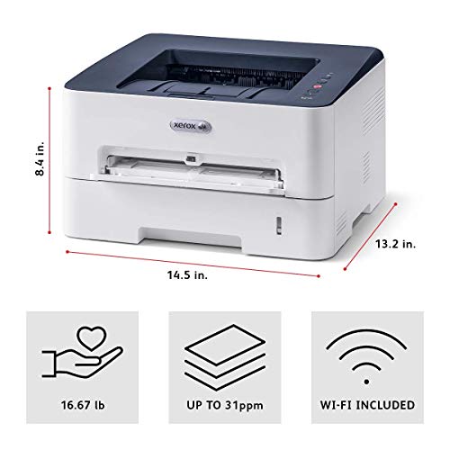 Xerox B210DNI Monochrome Laser Printer, White