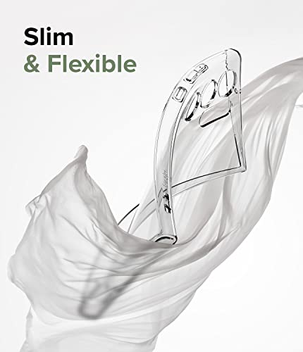 Ringke Air [No-Case Feel] Compatible with Samsung Galaxy S23 Ultra Case, Clear 5G Slim Cover, Transparent Flexible Lightweight Thin Cover Designed for S23 Ultra Case - Clear