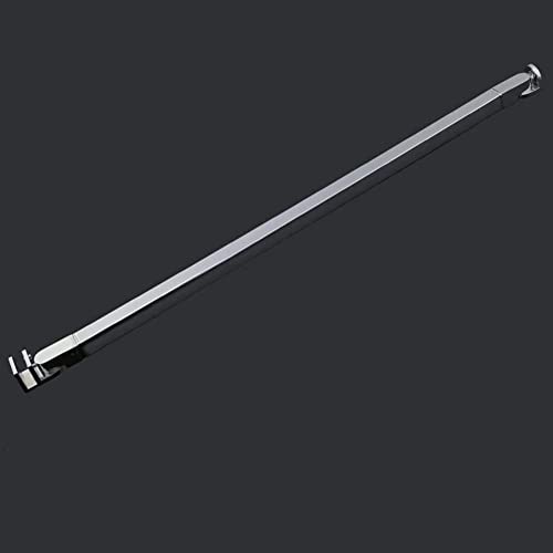 LukLoy Adjustable 700mm to 1200mm Telescopic Bar Support Bar Stabilizer Bracket for Walk in Shower Screen 6mm - 10mm Glass