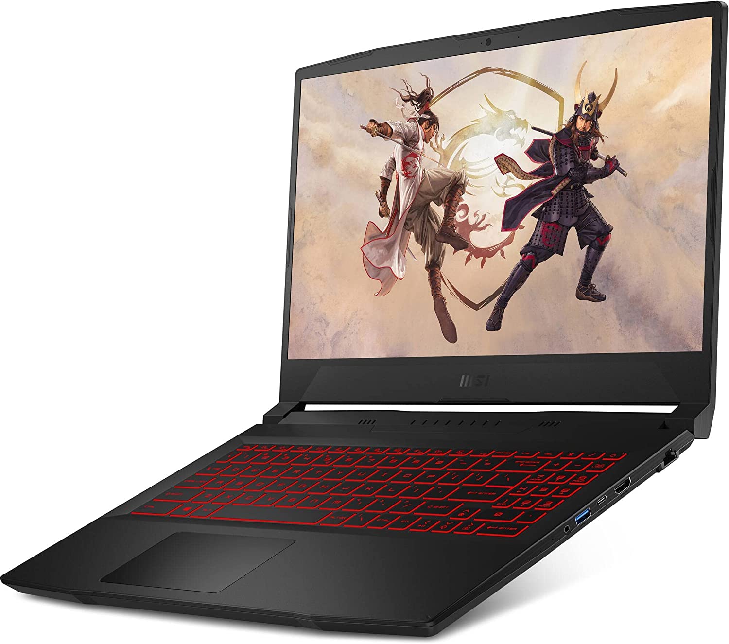 MSI Katana Gaming Laptop 2023 Newest, 15.6" FHD Display, NVIDIA GeForce RTX 3060 Graphics, 12th Gen Intel Core i7-12700H Processor, 64GB RAM, 2TB SSD, Webcam, Windows 11 Home, Bundle with Cefesfy