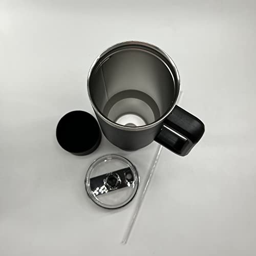 Stainless Steel Vacuum Tumbler with handle | stanley 40 oz tumbler with handle black | simple modern 40 oz tumbler | Stanley cup 40 oz | stanley rubber bottom | 40 oz tumbler | bottom cup