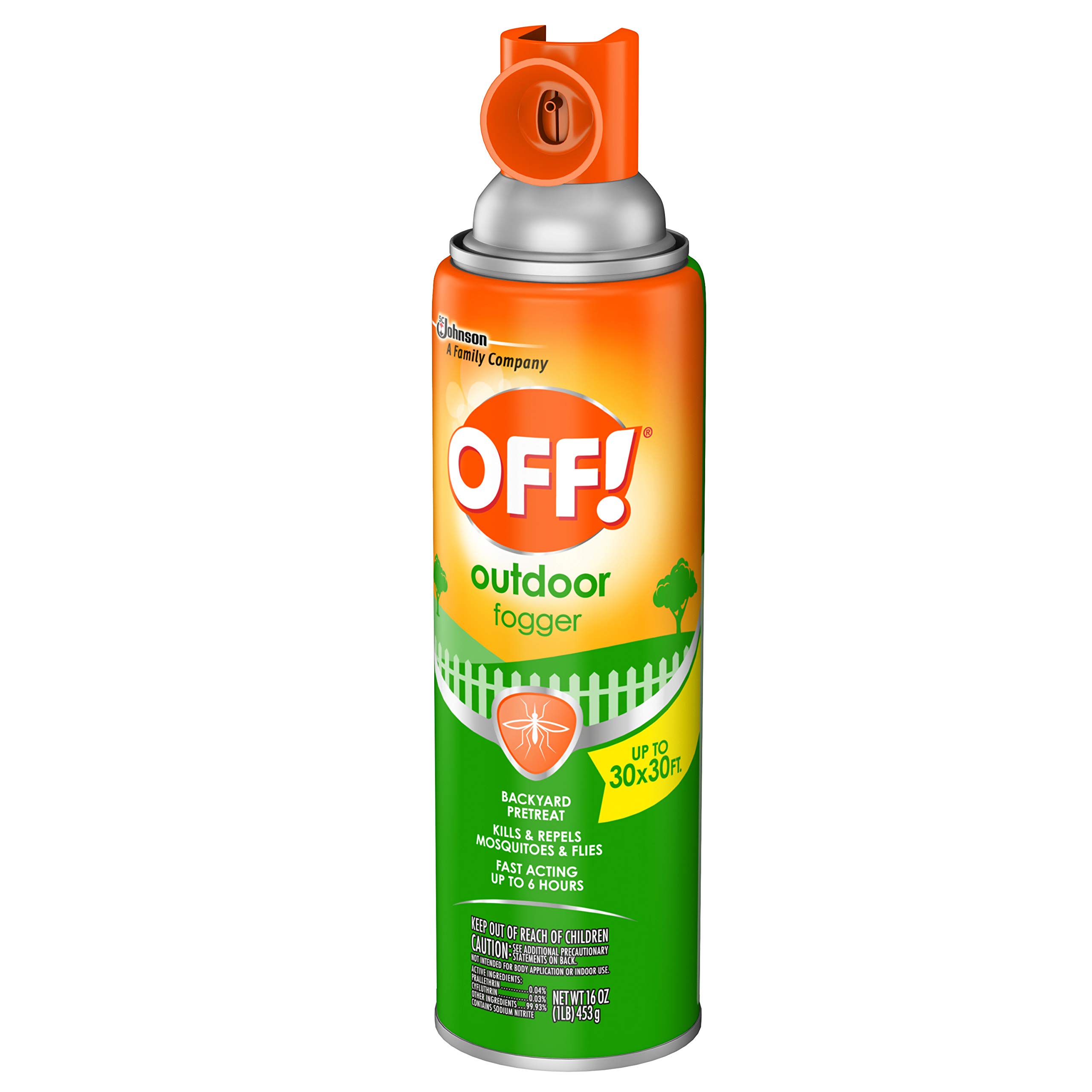 OFF! Wooden Backyard Pretreat Outdoor Fogger, 16 Ounces - 3 Pack