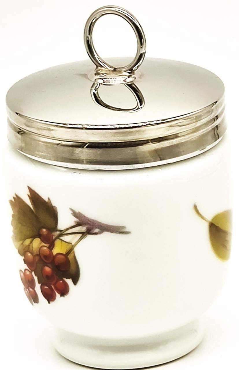Royal Worcester Evesham Gold Porcelain 2-1/4 x 3-Inch King Size Egg Coddler
