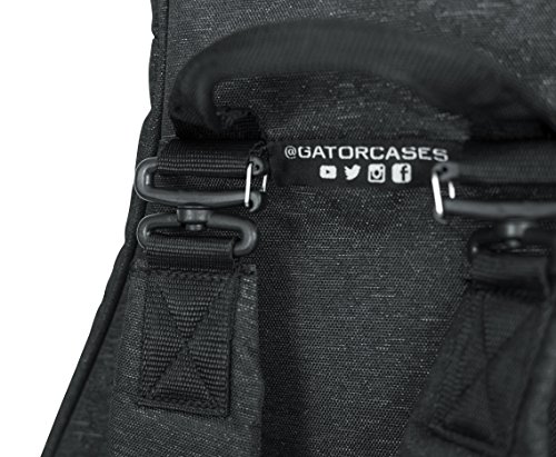 Gator Cases Transit Series Electric Guitar Gig Bag; Charcoal Black Exterior (GT-ELECTRIC-BLK)