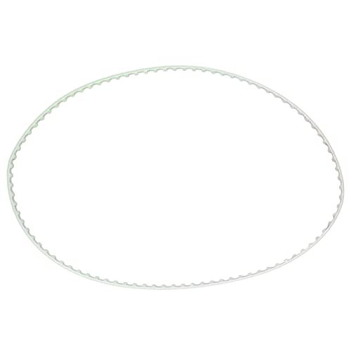 Mini Lathe Belt Replacement Parts,90 Teeth Mini Lathe Belt Replacement Transparent Timing Drive Geared Belt for 0618 0618‑3B, Mini Lathe Belt Replacement Parts Mini Lathe Belt Lathe Drive Belt T