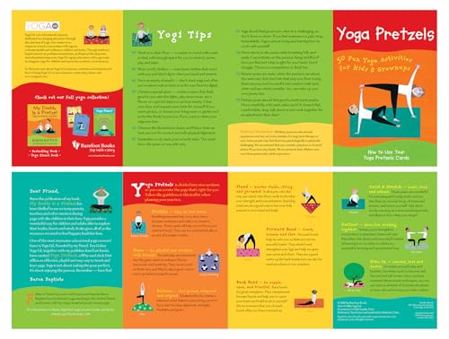 Yoga Pretzels: 50 Fun Yoga Activities for Kids & Grownups (Barefoot Books Activity Decks)