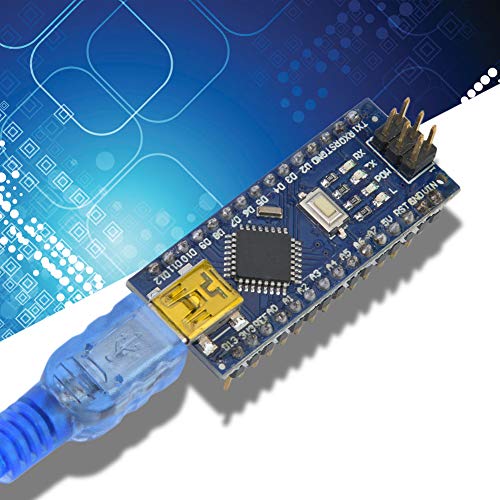 Nano V3.0 12 Digital Input/Output, Mini ATmega328P Replaccement Durable Premium Material ATMEGA328P Module Long Service Life for Building Electronics Projects
