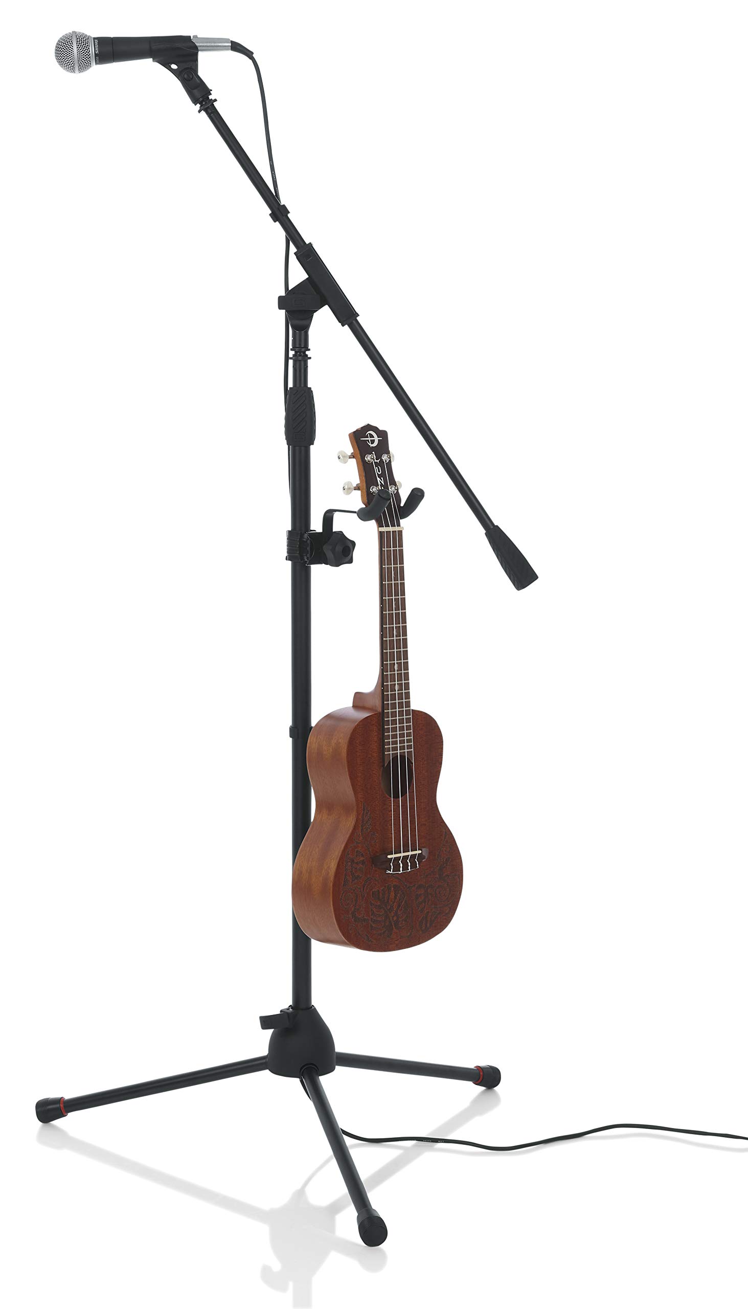 Gator Frameworks Ukulele/Mandolin Hanger Attachment for Microphone Stands (GFW-MICUKE-HNGR)