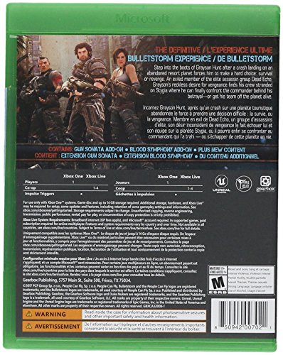 Gearbox Bulletstorm: Full Clip Edition - Xbox One